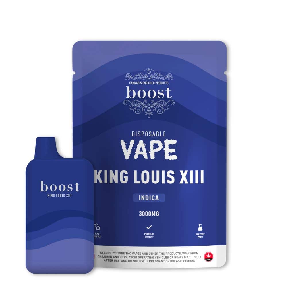 Buy Boost Disposable THC Vape Cartridges - King Louis XIII 3g Online ...