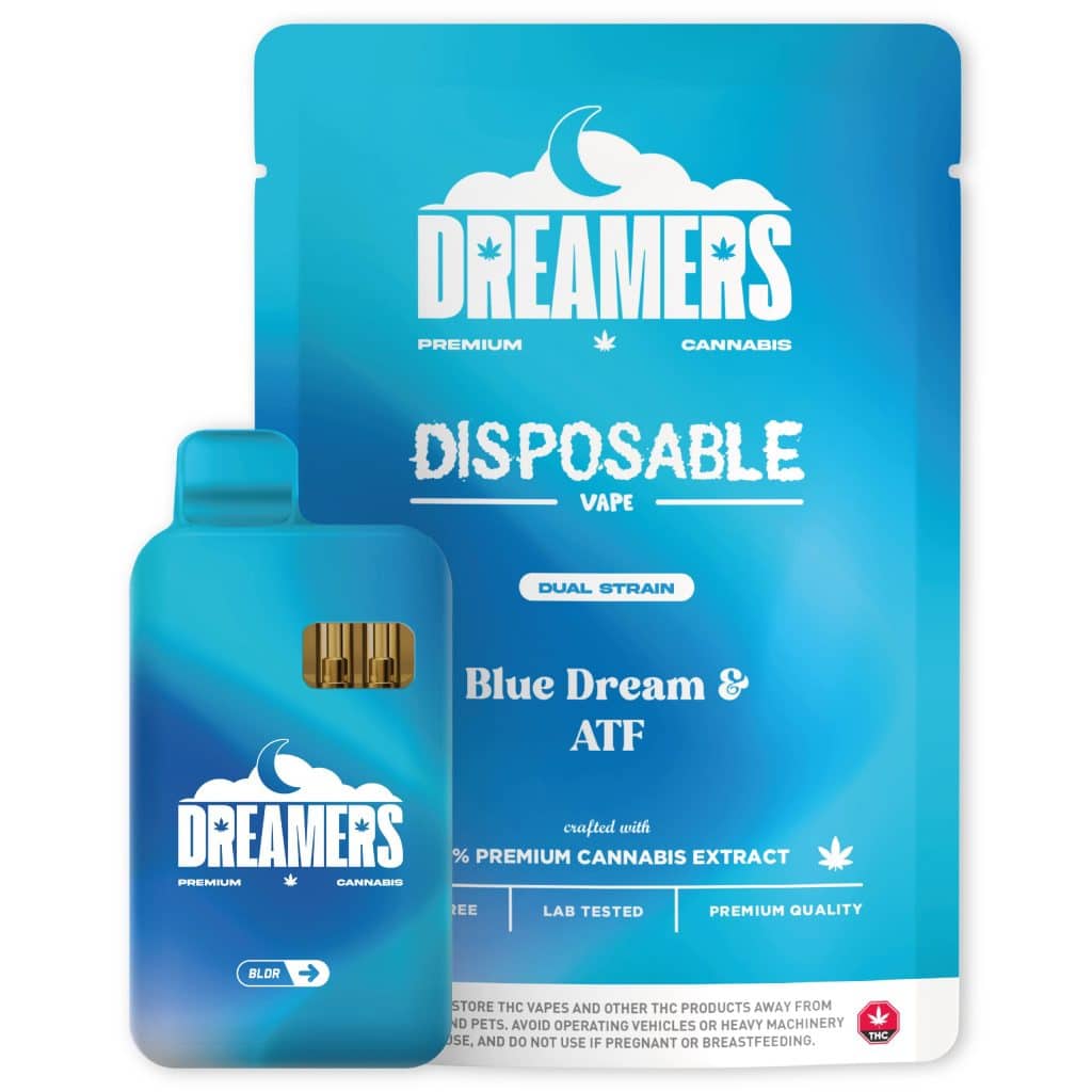 Buy Dreamers - Blue Dream & ATF - 6g Disposable Dual Vape Online | Bud ...